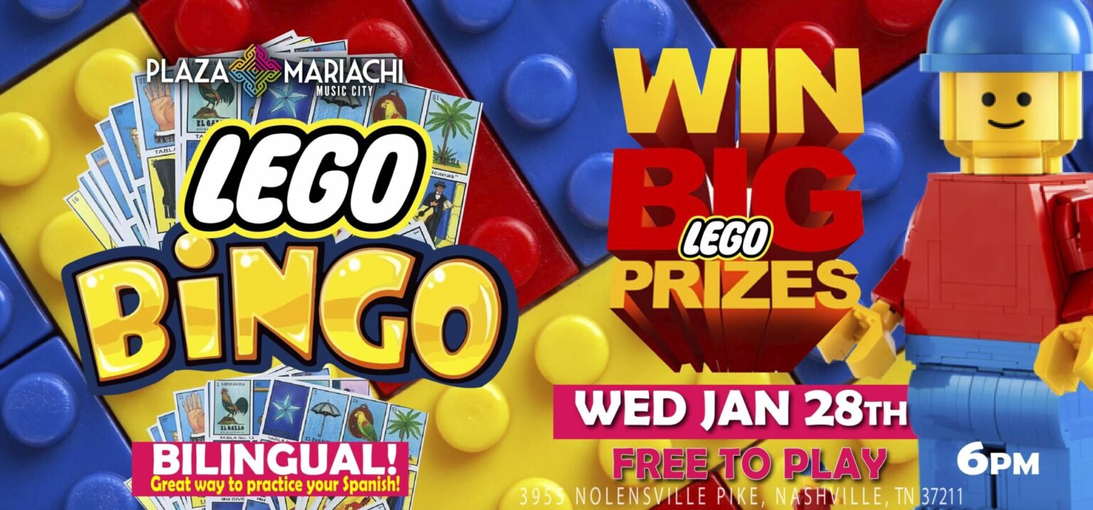 LEGO Lotería - Mexican Bingo!!! - Plaza Mariachi